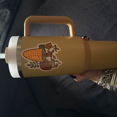 Corkscrew Curio Logo Sticker - Etsy