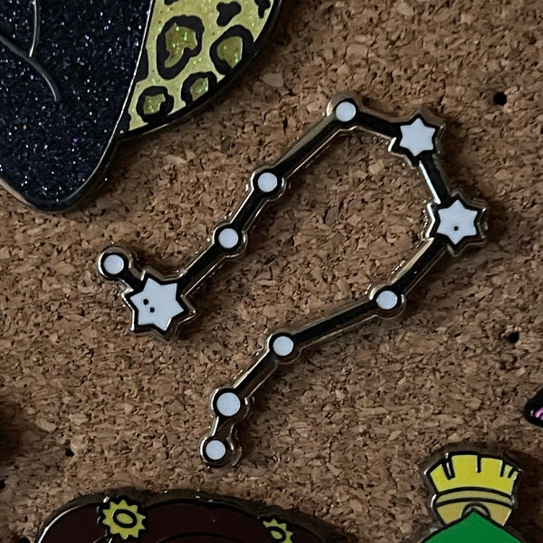 Gemini Zodiac Constellation Pin - Etsy