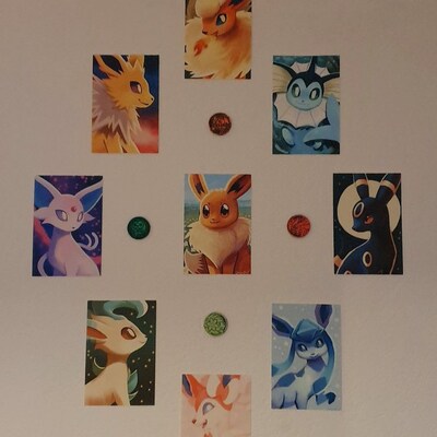 Eeveelution Print Set - Etsy