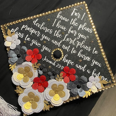 Custom Graduation Cap Topper Personalized Grad Cap Senior Class of Gift ...