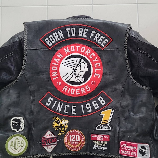 Custom Patch for Bikers, Any Size, Motoclub Jacket, Large Patch, Back ...