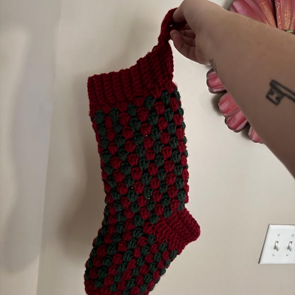 PATTERN Granny Stocking | Granny Ruth Stocking | 2 SIZES, Crochet ...