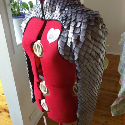SEWING PATTERN How to Make Dragon Scales Bolero Pattern Included - Etsy