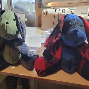 BUNDLE of 2 Patterns Mini Memory Dog and Mini Memory Bear, INSTANT ...