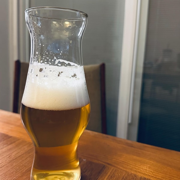 Tulip Beer Glass, Handmade Glassware - Etsy