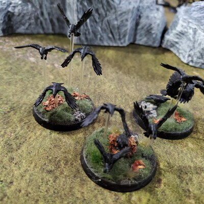 Crows Resin 3D Printed Miniature White Werewolf Tavern - Etsy