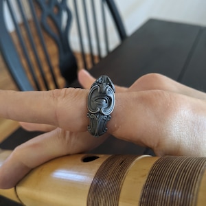 Haida Skull Ring | Etsy