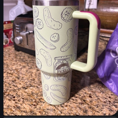Pickles Engraved Stanley Cup and Other Generic Brands. 30oz and 40oz ...