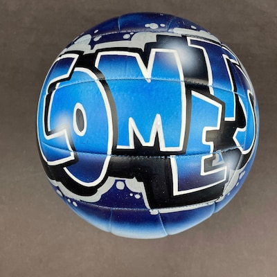 Custom Volleyball Hand Painted Ball Unique Personalized Sports Gift ...