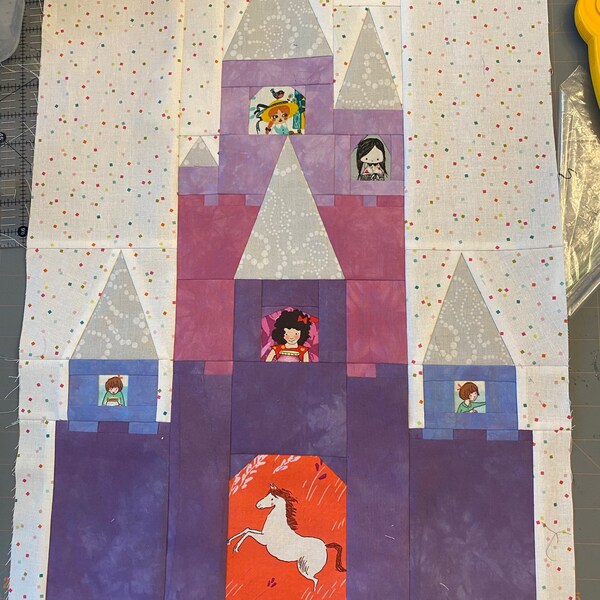 Fairy Tale Castle Quilt Pattern - Etsy