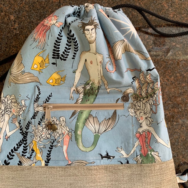 iThinksew - Patterns and More - Merida Drawstring Backpack PDF Pattern