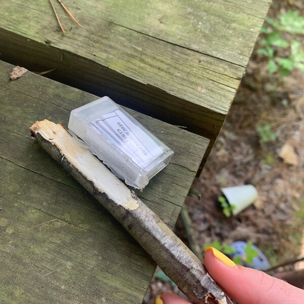 Evil Geocaching Stick Container - Etsy