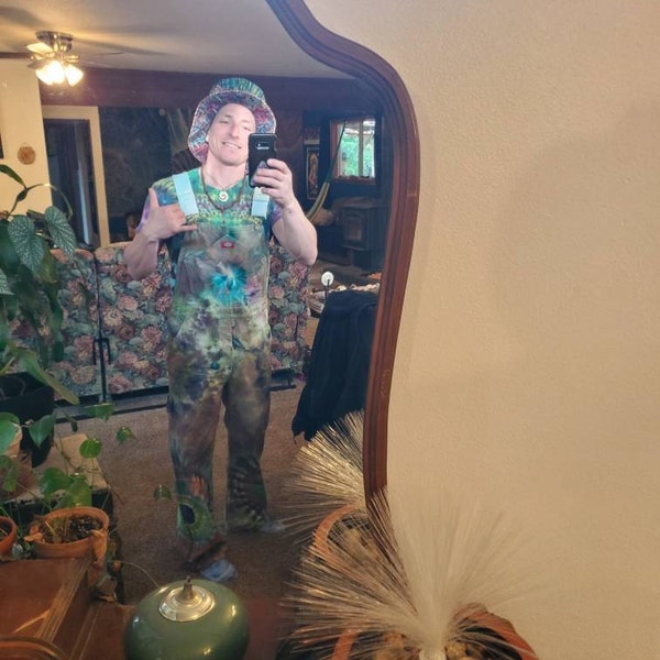 Cosmic Roll Ice Dye T-shirt, 100% Cotton, Hand Dyed Tie Dye, Unisex ...