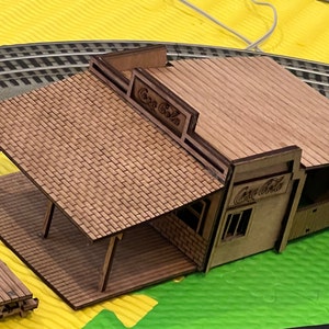 1:48 O Scale assembled Two Story House, Miltion Villa. - Etsy