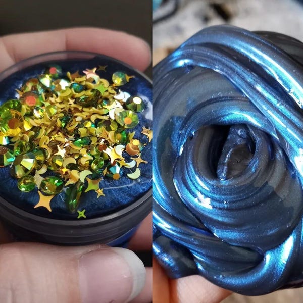 Grape Soda Fizz - Clear Slime, Grape Slime, Crunchy Slime, Snow Fizz ...