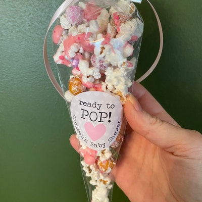 Personalized Ready to Pop Stickers Ready to Pop Favours Baby - Etsy UK