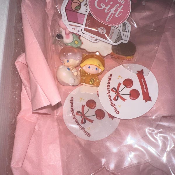 Cute Theme Ya-dom Hong Thai Herbal Inhaler Case , Decoden Cream Glue ...