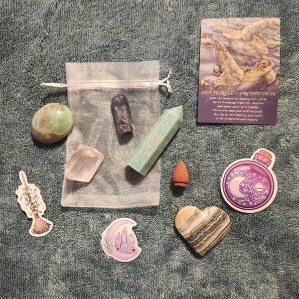 Bubble Capsules BULK Crystal Mystery Gift, Intuitive Crystal Pull ...