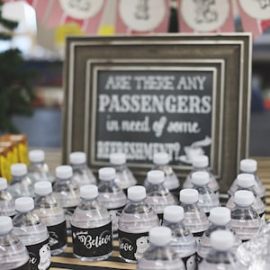 Refreshments Sign Refreshment Sign Winter Birthday Signs Party Signs ...