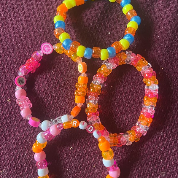 Beaded/kandi Rings - Etsy