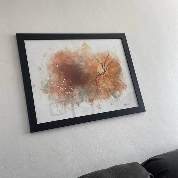 Sunflower Art Print, Gift for an Optometry Graduate, Optometrist Gift ...