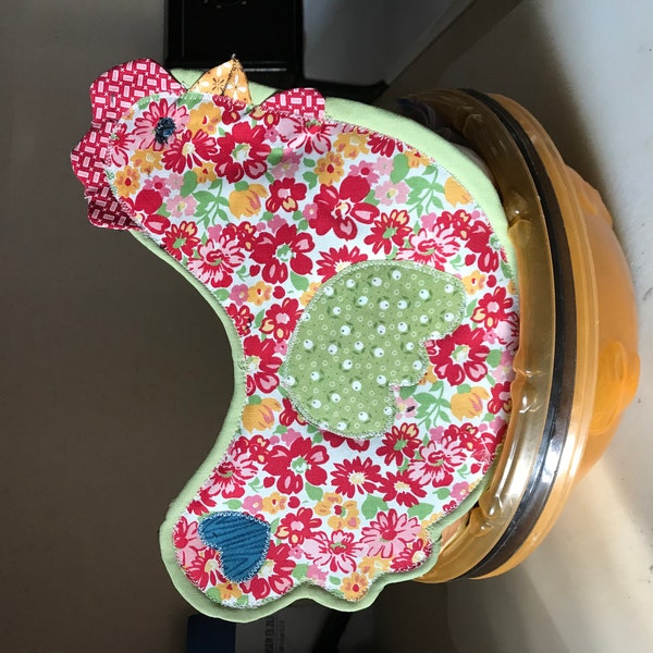 Chicken Mugrug or Trivet Pattern - PDF With Instructions and Templates ...