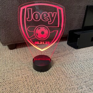 Personalized Neon Glow Acrylic Place Cards Escort Cards - Etsy