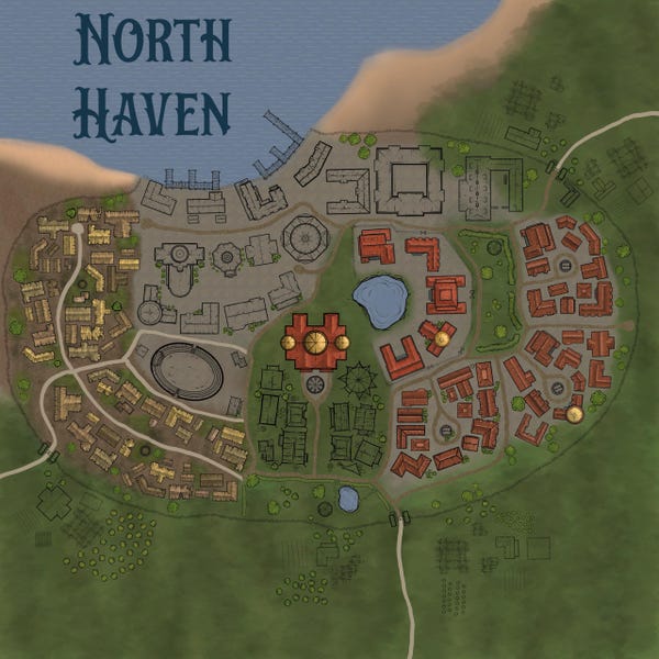 Fantasy Map Icons Volume 2 for Procreate and Photoshop, Map Symbol ...