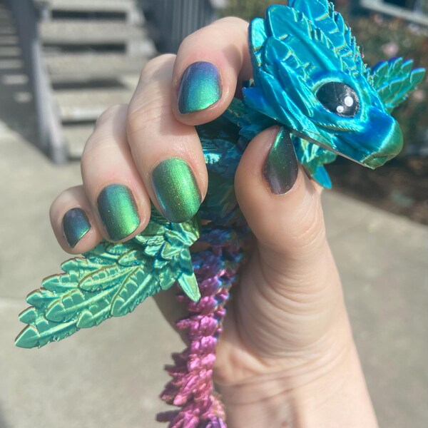 3D Printed Squid | Articulated Ocean Fidget Spinner Stress Relief Toy ...