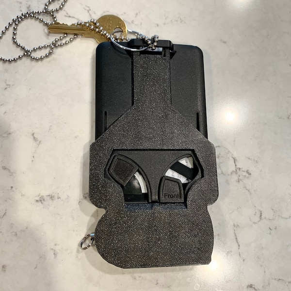 3D Printed RSA ID Token Holder With Brady Triple Badge Holder - Etsy