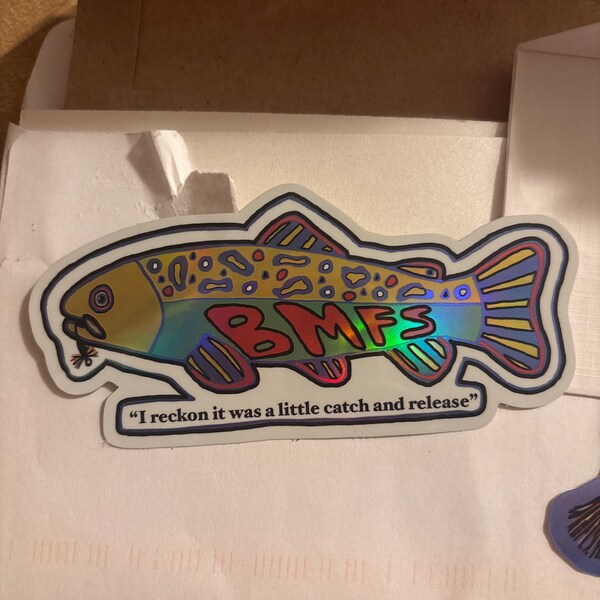 Billy Strings Slow Train Sticker - Holographic - Etsy