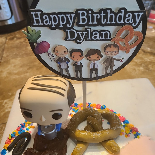 The Office Cake Topper - Etsy