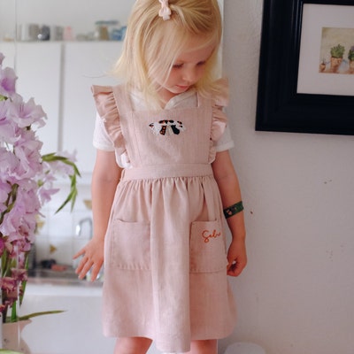 Sewing Pattern PDF Girls Pinafore Pattern Dress Sewing - Etsy