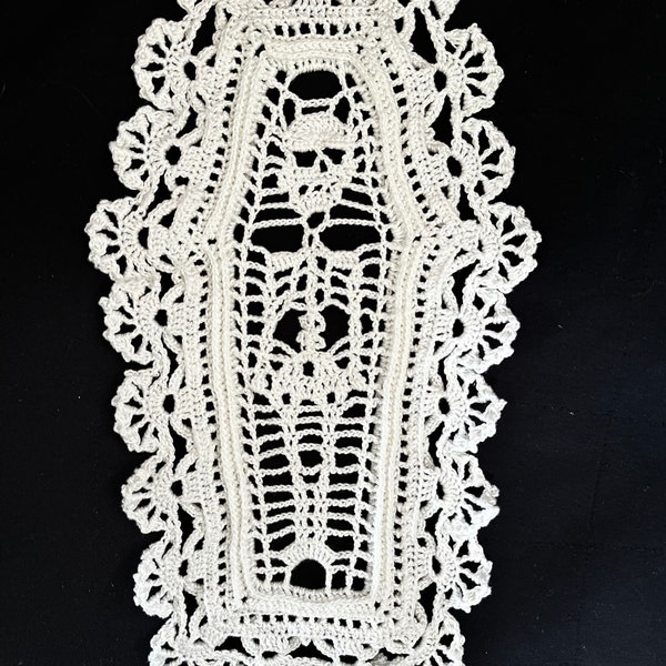 Doily Pattern Postmortem Pattern PDF Doily PATTERN Only English and ...