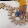 Gear PUZZLE File. STEM Project. It is an Over-sized Fidget Spinner ...