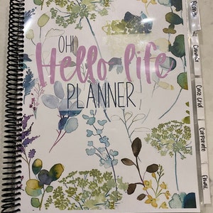 Undated Printable Homeschool Planner Vibrant Floral Design | Etsy