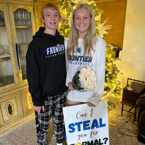 Printable HOCO Cookie Proposal Sign Homecoming I'll Crumble If You Don ...