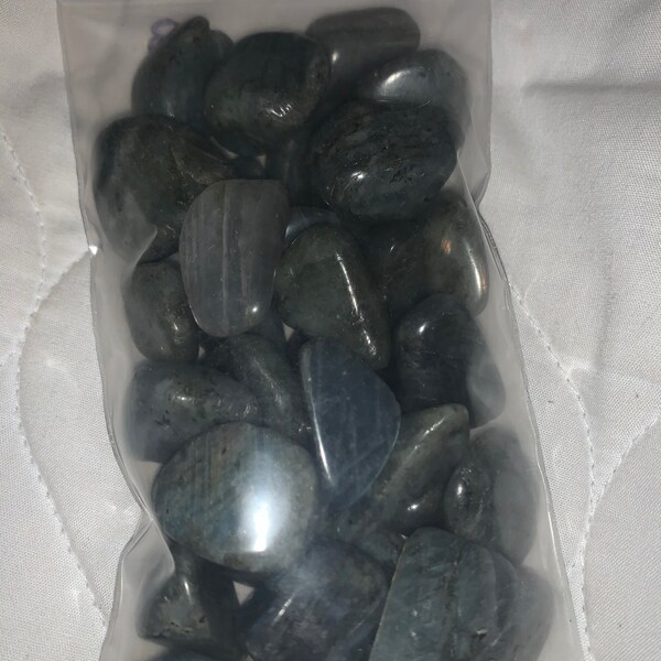 Labradorite Tumbled Stones-tumbled Labradorite-polished Labradorite ...