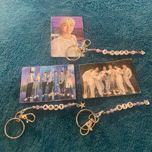 TXT Keychain With Photo Frame | Etsy