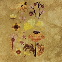 Quaker Basket Sampler Leaves Temperature Chart Cross Stitch Pattern PDF ...