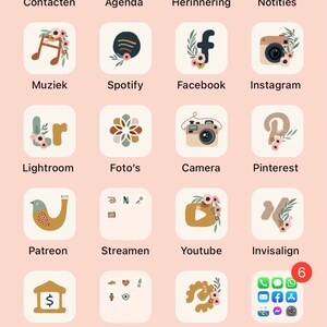 Hand Drawn App Icons Ios Icons Iphone Icons Handdrawn Ios - Etsy