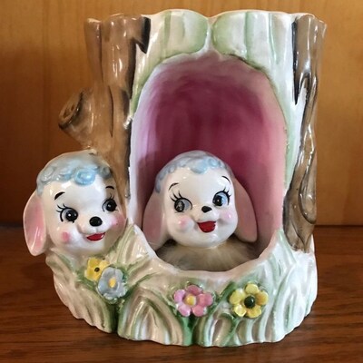 Vintage big Eyed Kitsch Collectibles 4 Pack of - Etsy