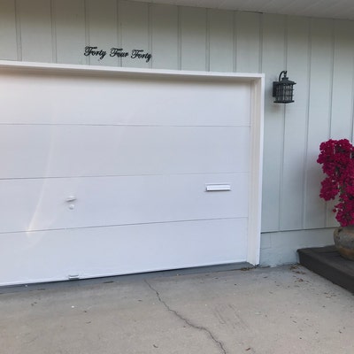 Script Address Sign Metal,script House Numbers,custom House Numbers ...