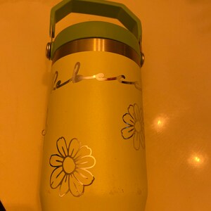 Stanley Stickers Flowers Decals Sheets Stanley Accessories - Etsy