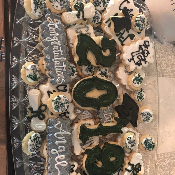 Graduation Sugar Cookies Grad Party Cookies Class of 2026 Cookies ...