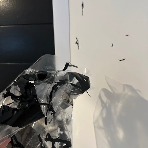 Tree Top Branches Wall Decal Vinyl Sticker Black Tree Wall Decal Black ...