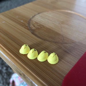 1:6 Scale Miniature Peeps Chicks or Bunnies set of 4 - Etsy