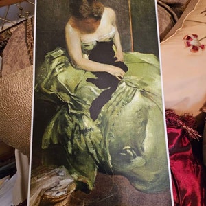 Decadent Young Woman. After the Dance, Ramon Casas, High Quality Art ...