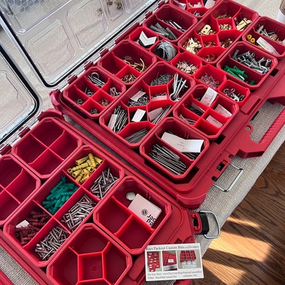 Packout Custom Small Bin Dividers 4 Options - Etsy