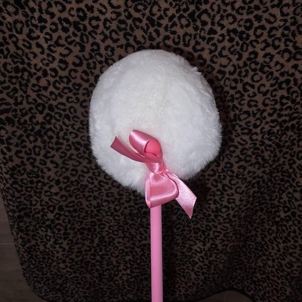 Lollipop Body Powder Puff, Dusting Powder Puff With Handle, Pink Bow or ...